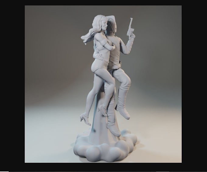 Build modular pbr character,3d sculpture,nsfw,3d animate, zbrush, blend 3d model by Waleakkty ...