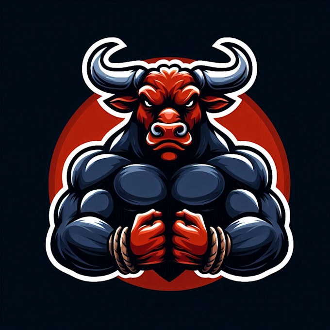 Design an awesome bull head mascot logo with express delivery by Ketg ...