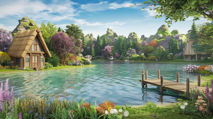 Create a professional environmental concept art by Johanimaa | Fiverr