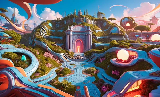 Do game art, gfx, map, 3d environment, level design for unity, unreal ...