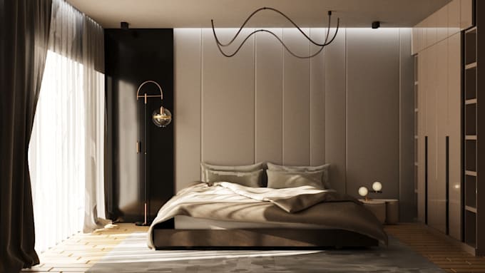 Realistic 3d interior renderings and detailed drawings by Esarslan | Fiverr