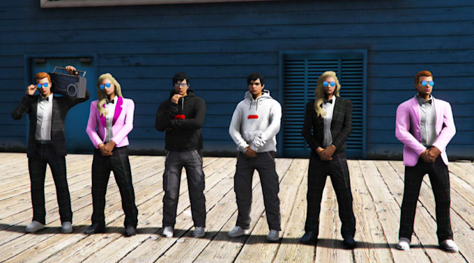 Make premium fivem peds, clothes, chains, fivem ems, sports vehicle ...