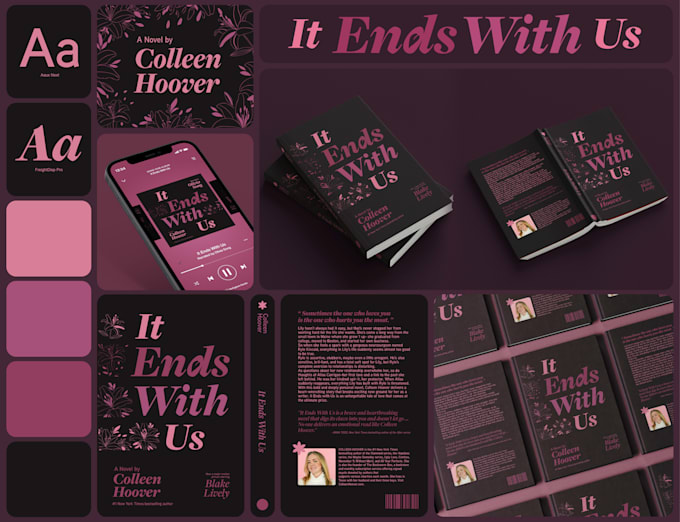 Design a typographic book cover by Krtinbnetr | Fiverr