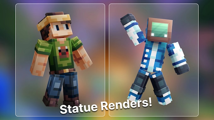 Make cool minecraft renders by Areksonic | Fiverr