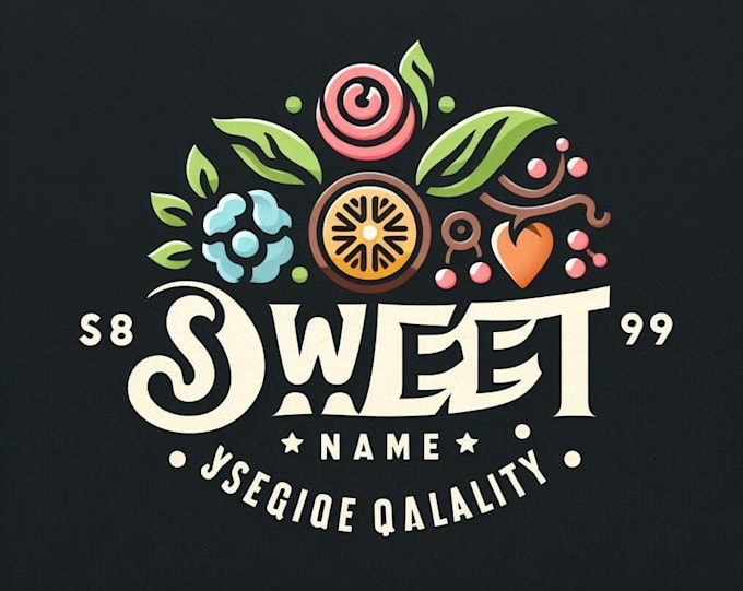 Design modern sweet logo in illustrator by Micah_wilkinso | Fiverr