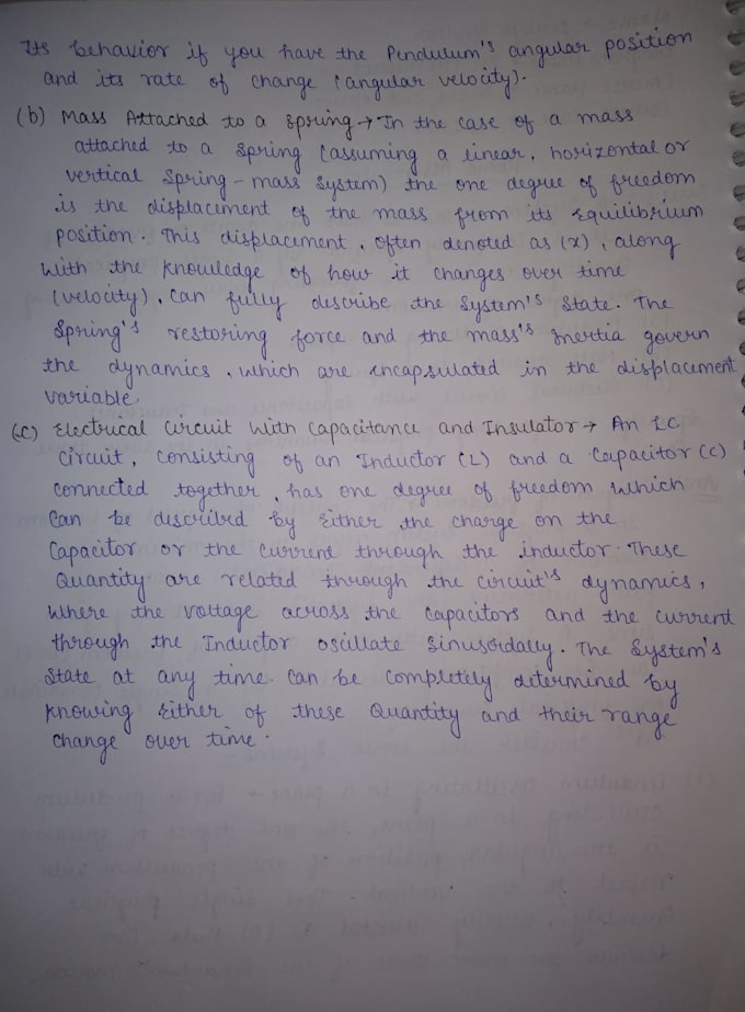 Do handwritten notes and assignments by Shreya_2524 | Fiverr