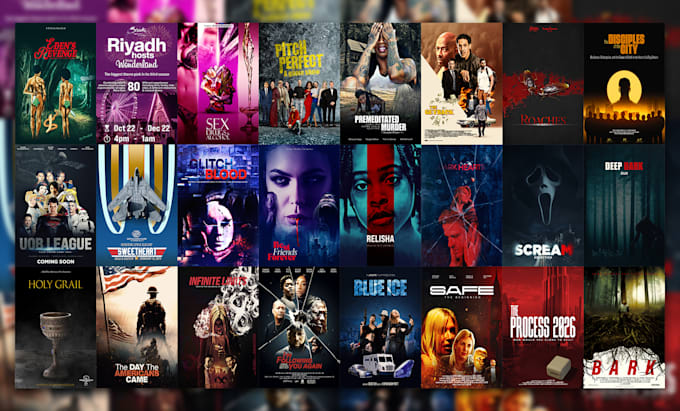 Design unique and professional movie posters for you by Urpixelstudio ...