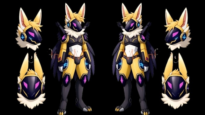 Make custom protogen vrc avatars, furry nsfw avatars, vrchat avatars ...