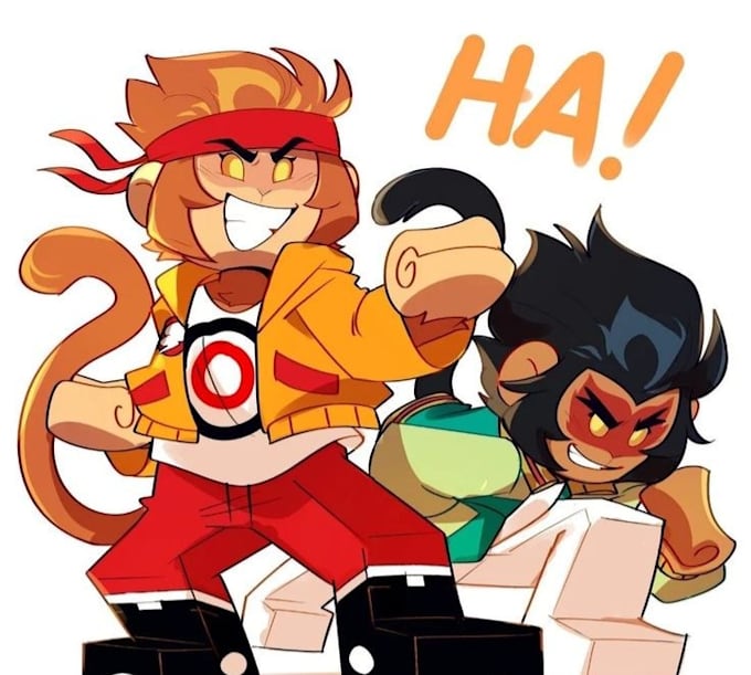 Design 2d cartoon art character sheet digital art 2d sprite sheet by ...