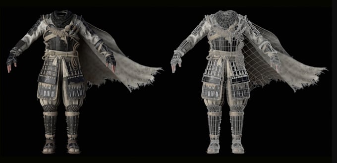 Be 3d medieval modular modeler realistic game character,unity,ue5rig3d ...