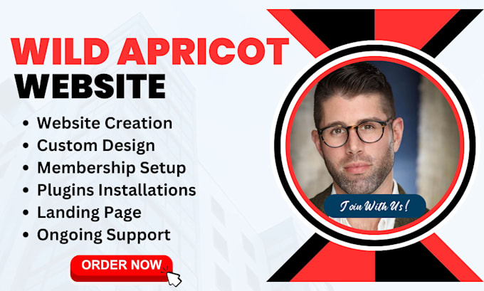 Create redesign and design wild apricot membership website event planning by Web_flly | Fiverr