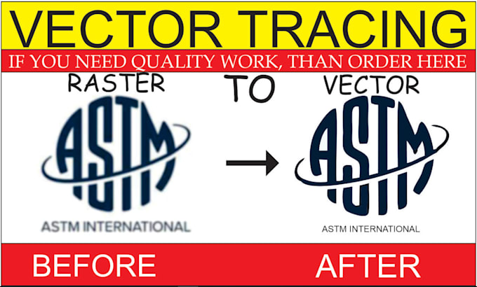Trace logo, vector tracing, raster to vector by Nawafilkhan2 | Fiverr