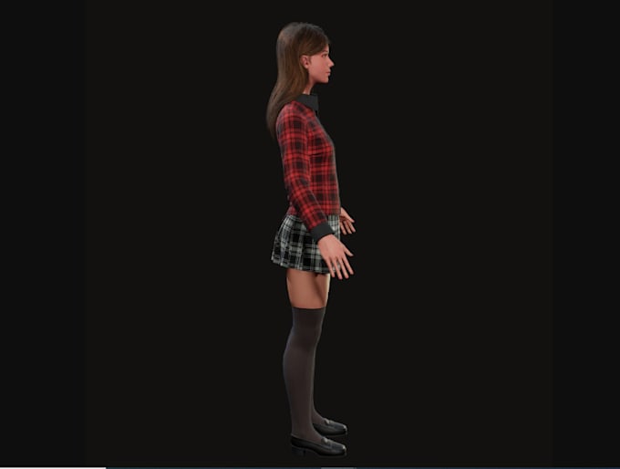 3d realistic character, stylized model,3d metahuman, ue5 model,vrm ...