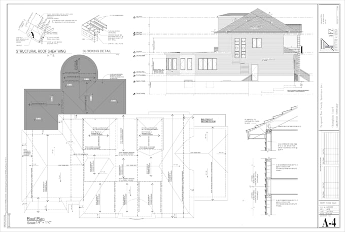 City permit drawings architect for house plans, deck, garage, patio ...