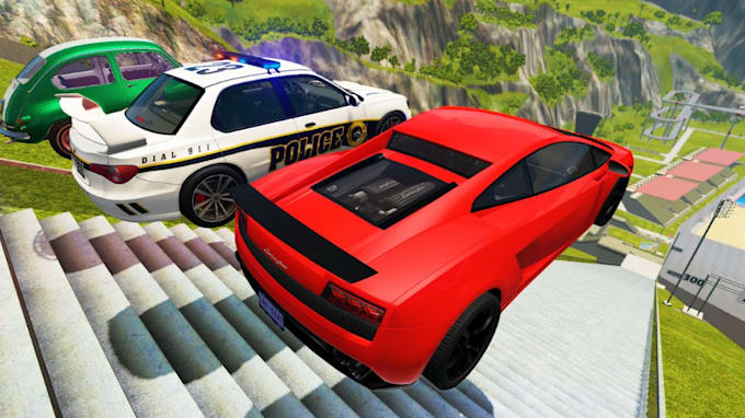 Build beamng videos for channel,beamng drive shorts for social media,3d ...
