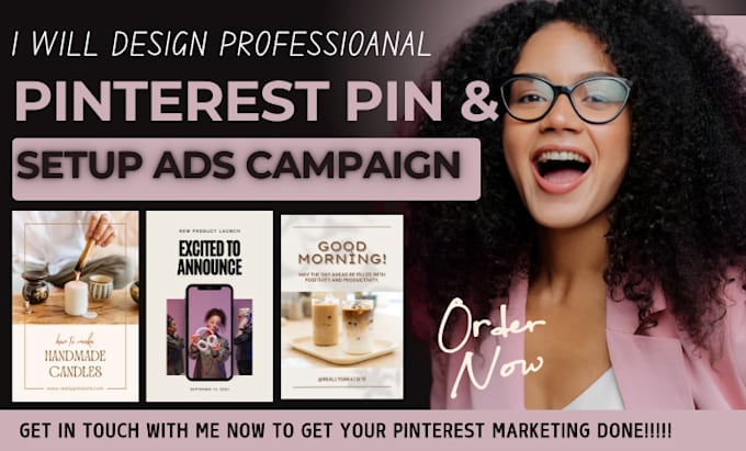 Design professional pinterest pin, setup effective ads campaign, ads ...