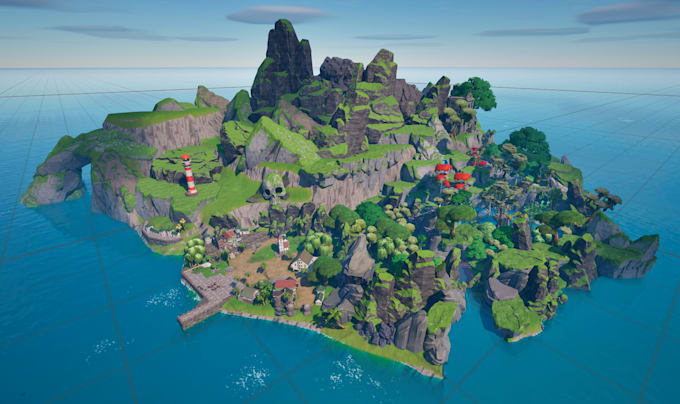 Build fortnite map in unreal engine, roblox map, uefn, 3d character and ...