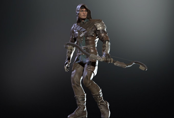 3d realistic game assert,ue5rig,pbr texture,polycount,dayz,idle animate ...