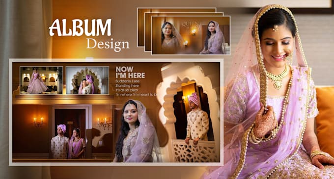 Do professional photo book and wedding album design by Rahalsl | Fiverr