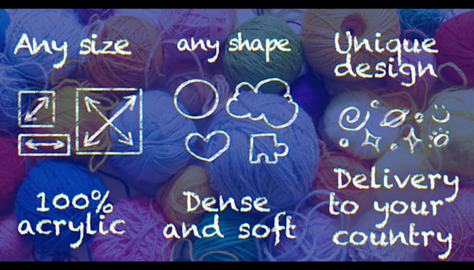 Make a custom tufted rug , tufted mouse pad by Spirit_sparrow | Fiverr