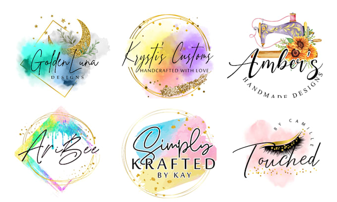 Design beautiful and professional watercolour logo for you by ...