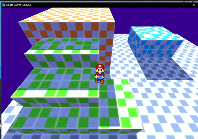 Develop 2d godot in 4 game,gdscript,multiplayer game,3d space shooter ...