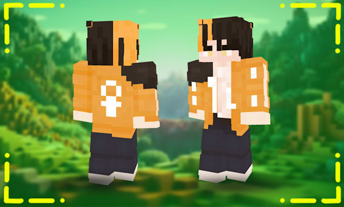 Design unique premium custom minecraft skin in 24 hours by ...