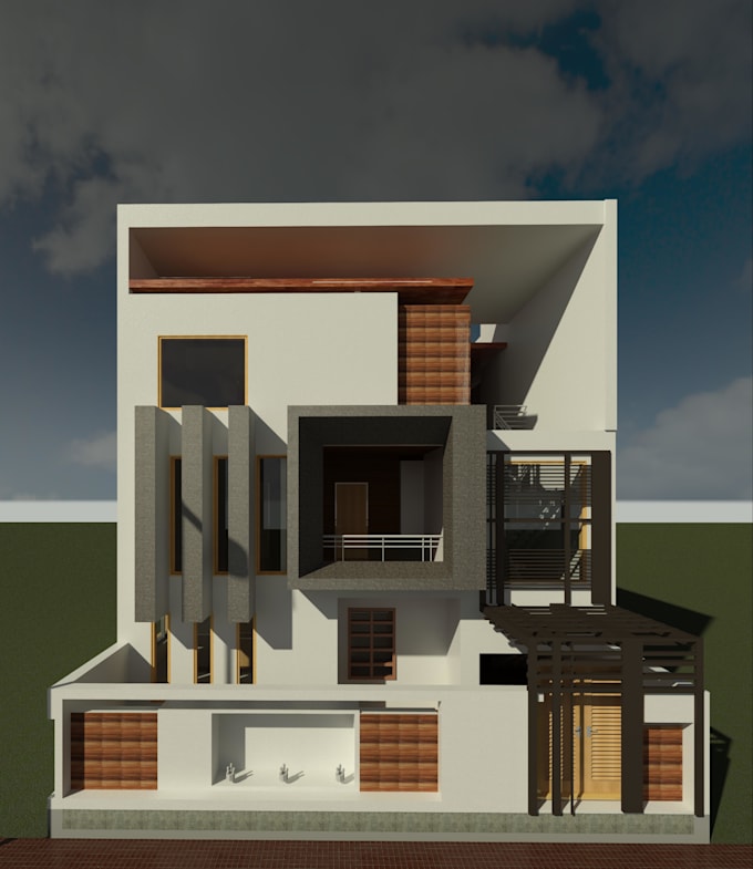 Create realistic 3d architectural floor plan rendering and walk through by Mukeshsolanki18 | Fiverr