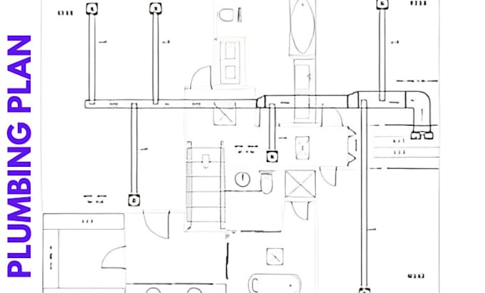 Create electrical engineering drawing hvac mep plumbing plans by Emma ...