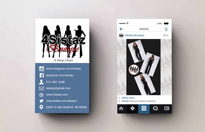 Convert your instagram into real business card by Juniormadden | Fiverr
