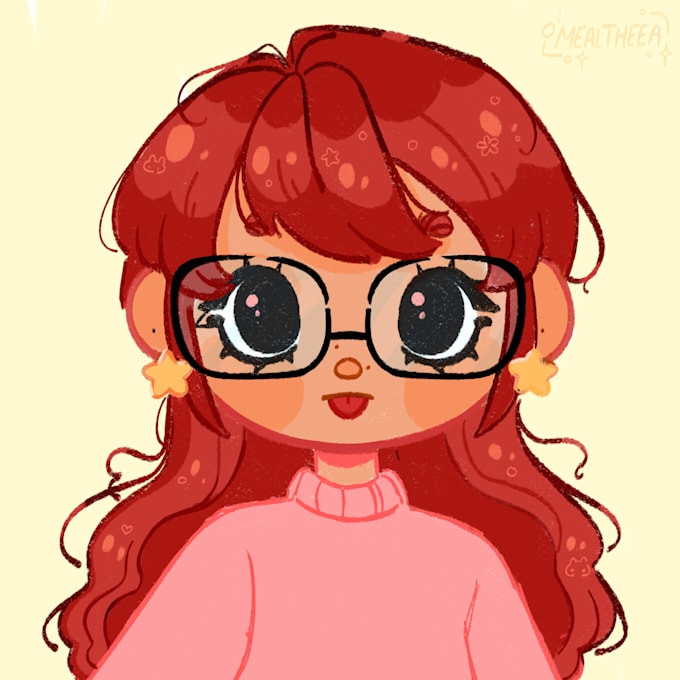 Draw cute chibi icon by Mealtheea | Fiverr