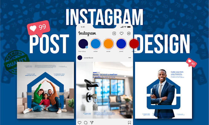Create custom, professional instagram posts for your brand by Sonerkose ...