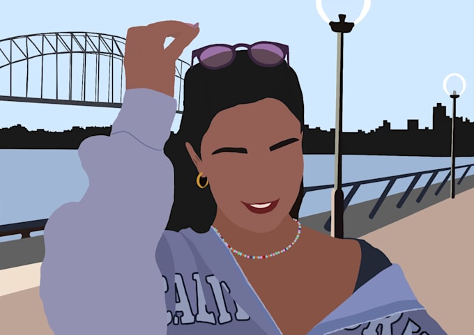 Draw custom made digital portraits of your favorite moments by Mbravo_art | Fiverr