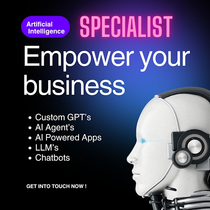 Build custom ai powered chatbot for your business by Saeinabbas11 | Fiverr