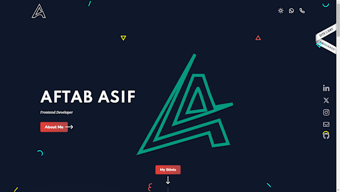 Create your personal website portfolio with three js and react by ...