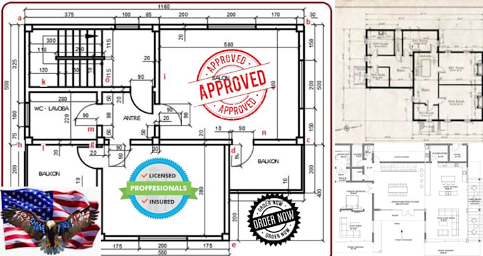Stamp seal architecture drawing civil construction plan city permit by ...