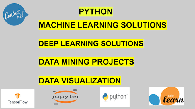 Do machine learning, ai chatbots, computer vision and data science project by Talhazafar1306 ...