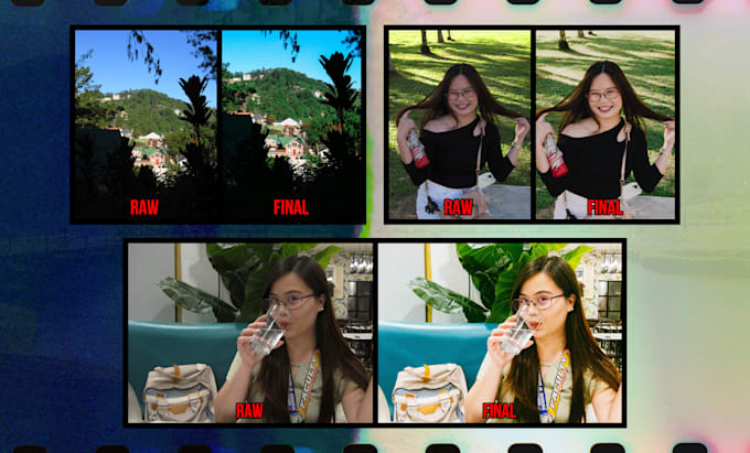 Edit your photos with an authentic 35mm film look by Skylrz | Fiverr