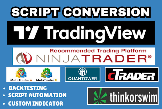Pinescript tradingview strategy to ctrader, metatrader 4, 5 ninjatrader ...