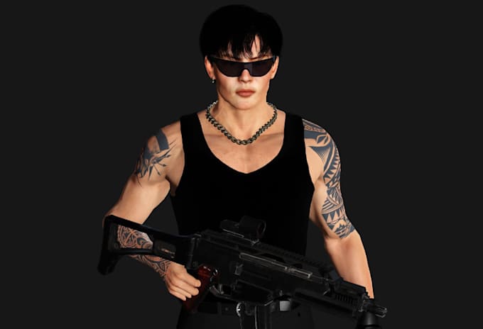 Deliver realistic game character, arkit, blendshape, ue5 control ...