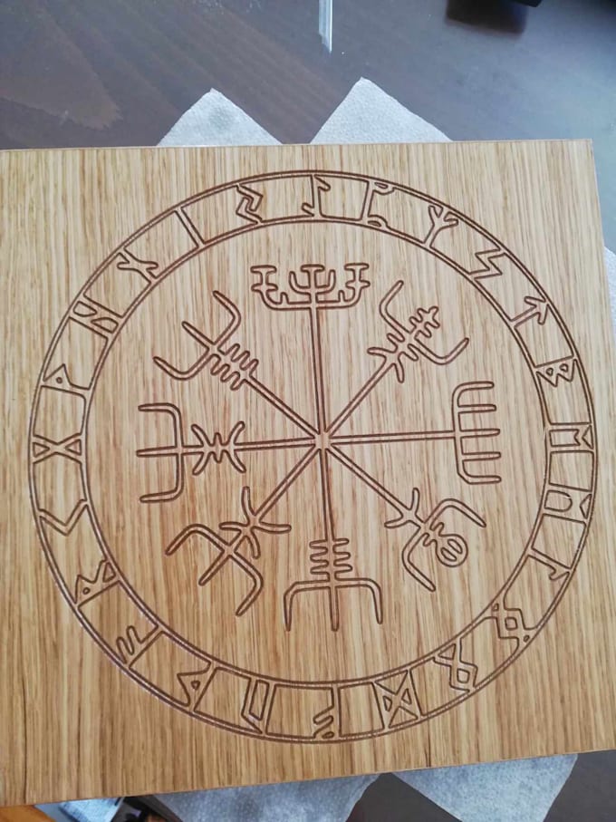 Create dxf, cad,svg file for cnc, gcode pgm or cix files by Kapgeo | Fiverr