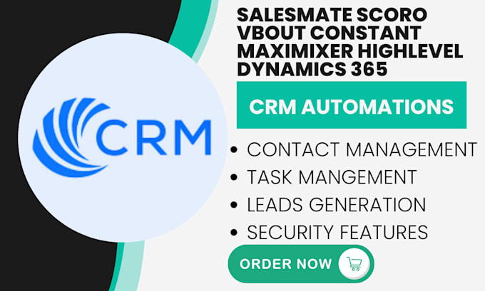 Setup crm scoro highlevel vbout salesmate constant maximizer nethunt dynamics365 by ...