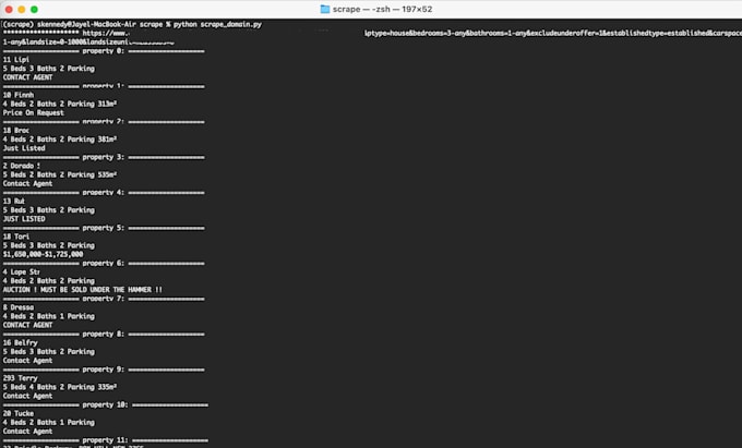 Develop python web scrapers, crawlers and bots by Kennedy_sd | Fiverr