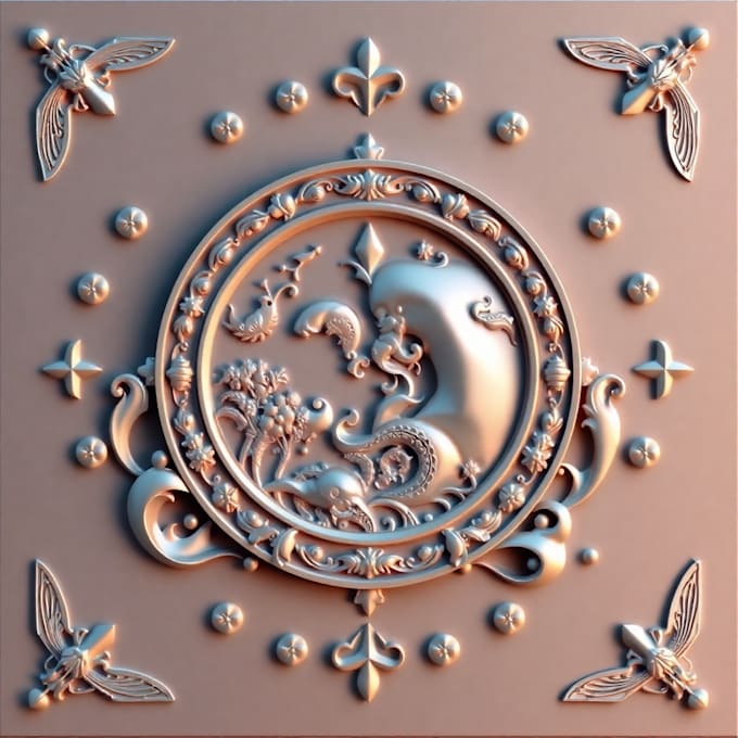 3d bas relief design 3d wall art 3d coin design 3d engraving 3d ...