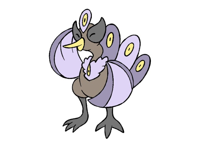 Draw your fakemon in the pokémon art style by Lazyfoxe | Fiverr