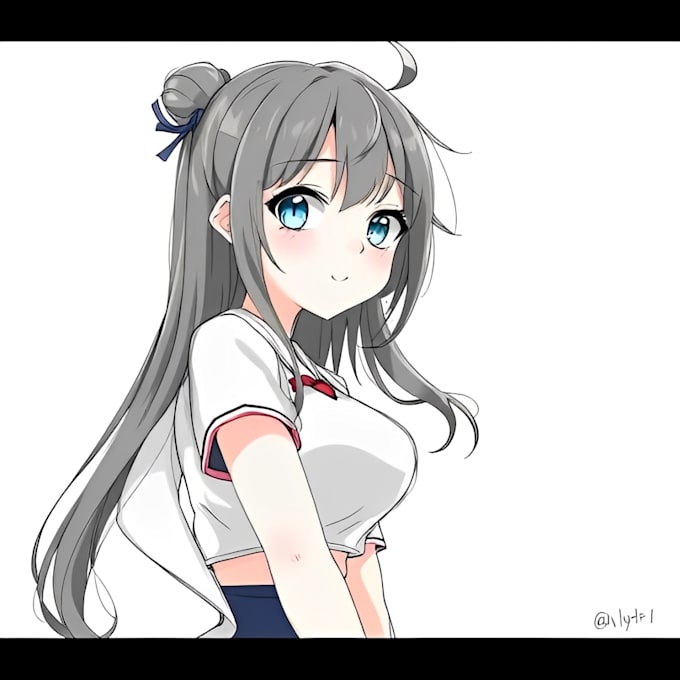 Sketch, draw, line art for anime or manga, vtuber, character, nsfw ...