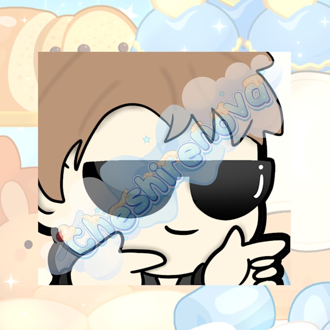 Draw discord twitch emotes emojis by Cheshirenova | Fiverr