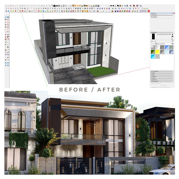 Professional create 3d modeling architecture with sketchup by Mb_archilier | Fiverr