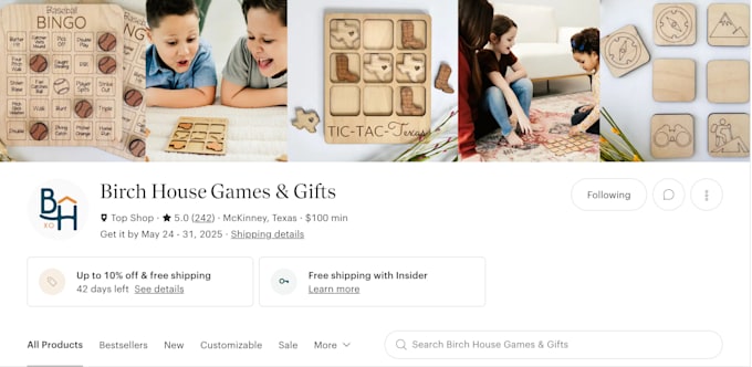 Create a fully optimized faire product listing by Birchhousecoach | Fiverr