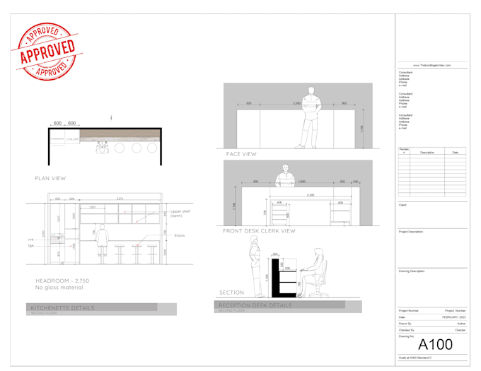 Draw building permits plans in autocad by Samuel_michael0 | Fiverr